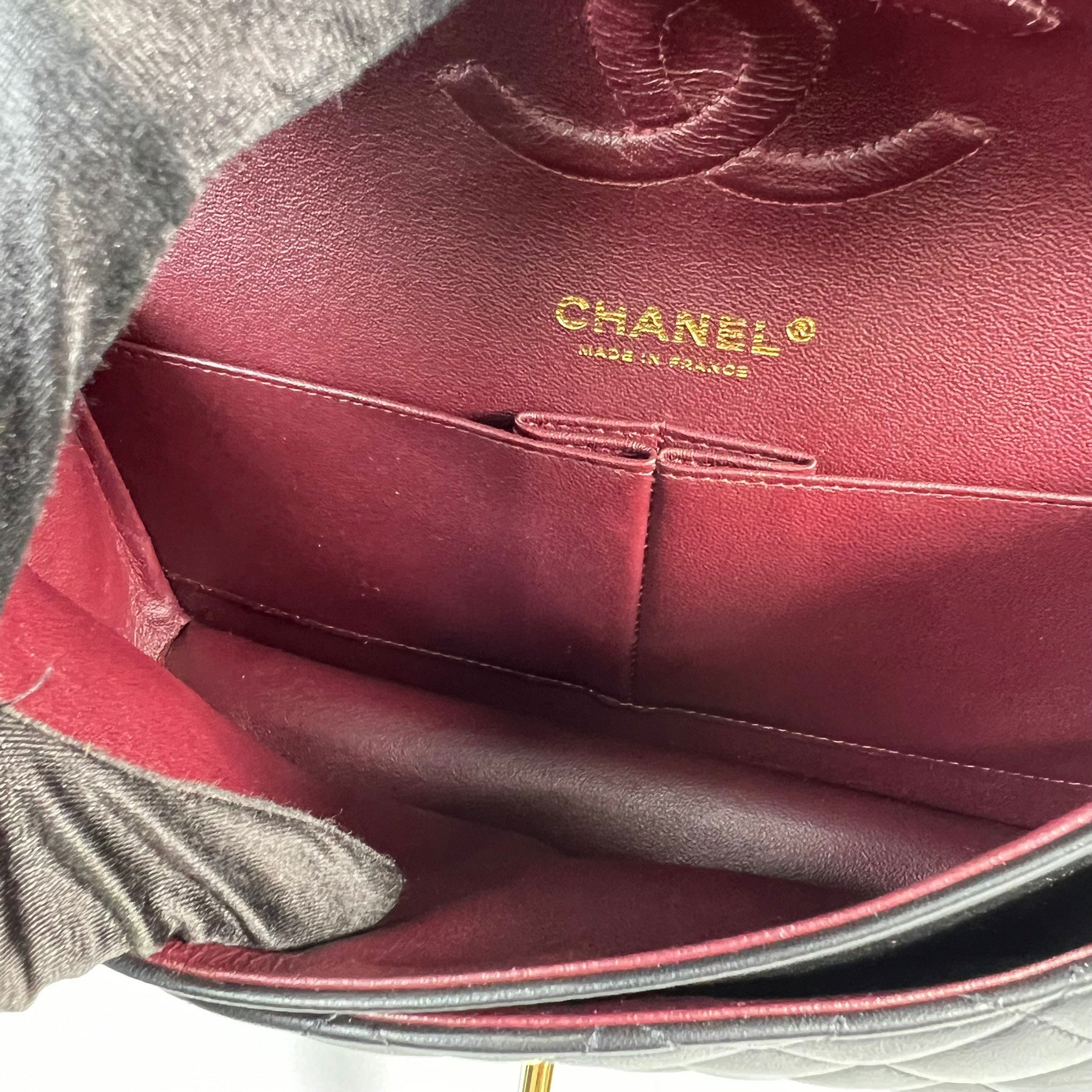 香奈兒 CHANEL COCO 25 鍊條 斜背 肩背 口蓋包 29開黑羊COCO25 原廠盒子/防塵袋/發票 二手精品 - BRAND楓月 ...