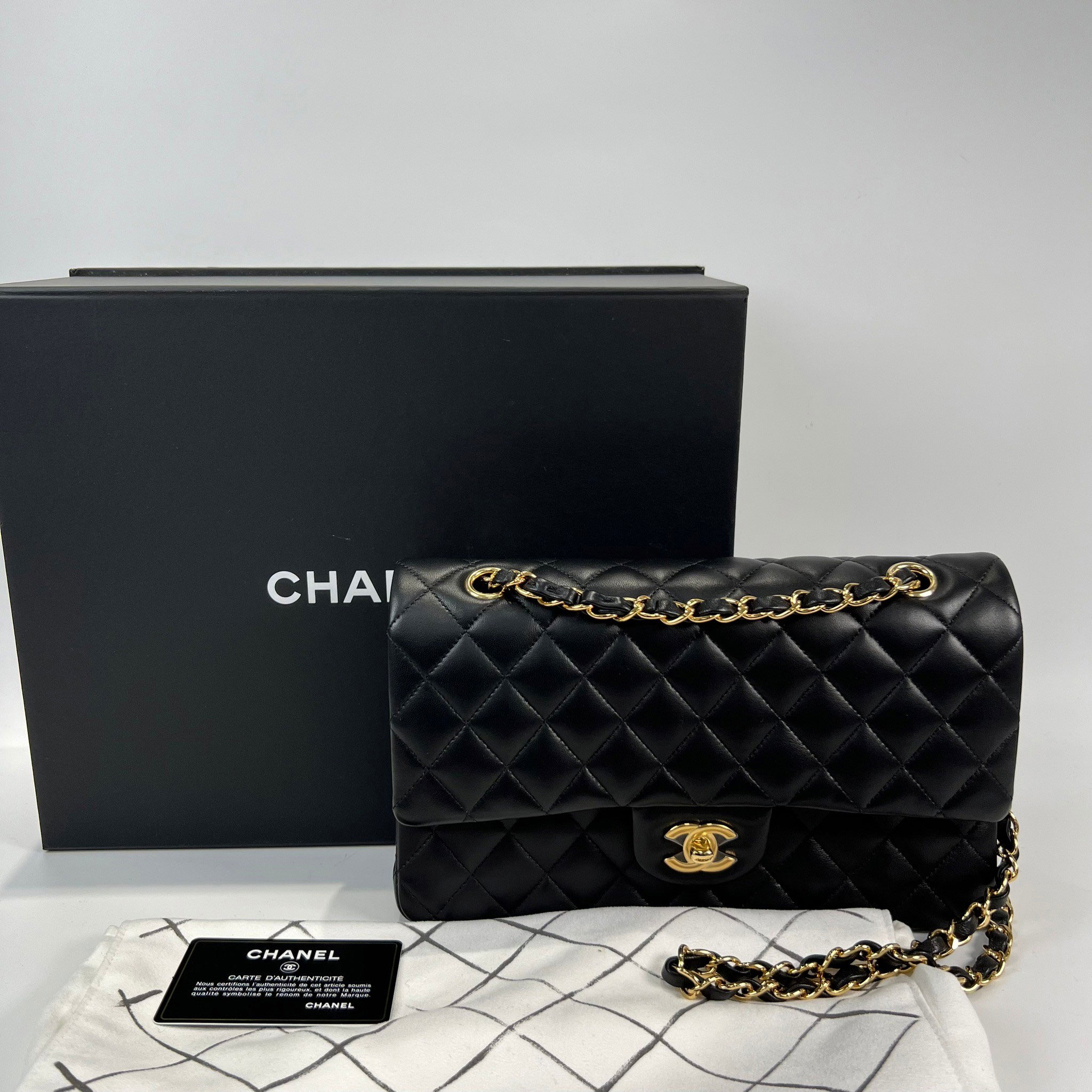 香奈兒 CHANEL COCO 25 鍊條 斜背 肩背 口蓋包 29開黑羊COCO25 原廠盒子/防塵袋/發票 二手精品 - BRAND楓月 ...