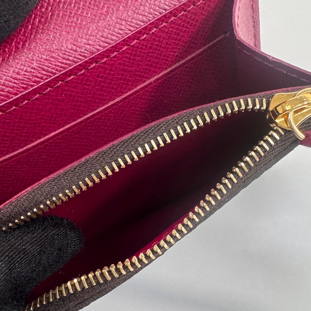 路易威登 LOUIS VUITTON Rosalie 零錢包 經典帆布 紫紅色 M41939 晶片款 原花ROSALIE零錢包 原廠盒子/防塵 ...