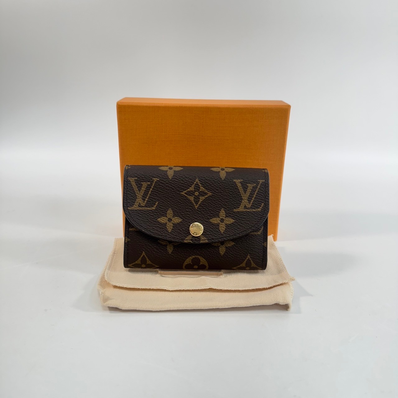 路易威登 LOUIS VUITTON Rosalie 零錢包 經典帆布 紫紅色 M41939 晶片款 原花ROSALIE零錢包 原廠盒子/防塵 ...